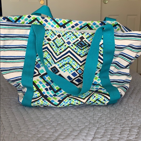 Vera Bradley | Bags | Vera Bradley Canvas Beach Tote | Poshmark